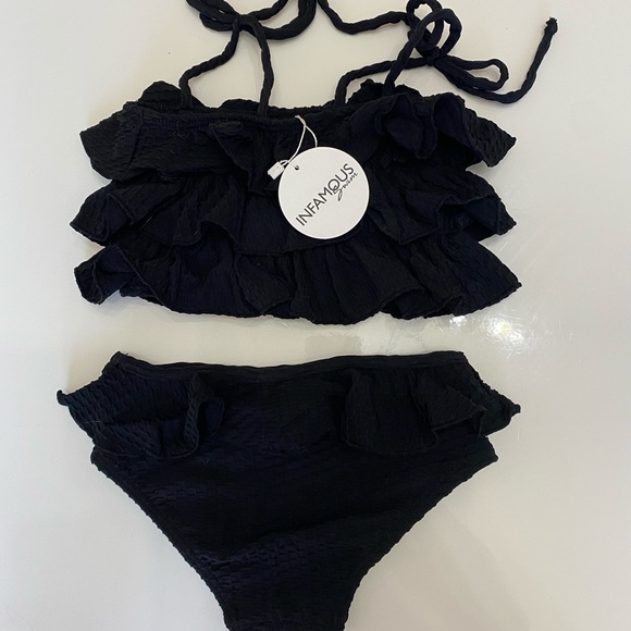 Swim | Infamous Swim Girls Bikini Size 6 | Poshmark